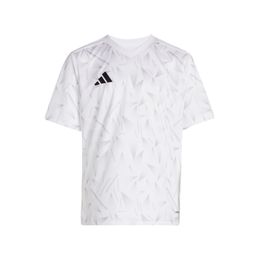adidas Performance Trikot Jungen Gr&ouml;&szlig;e 140 grau / schwarz / wei&szlig;