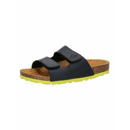Lico Pantolette 'Bioline Velcro' Jungen Gr&ouml;&szlig;e 28 schwarz