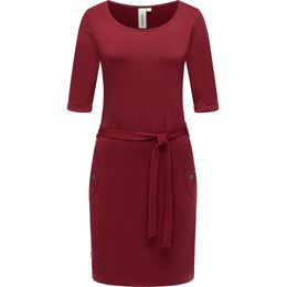 Ragwear Kleid Damen Gr&ouml;&szlig;e 40 karminrot Winterkleid