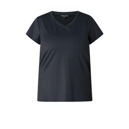 Base Level Curvy T-Shirt Damen Gr&ouml;&szlig;e 7XL/8XL marine