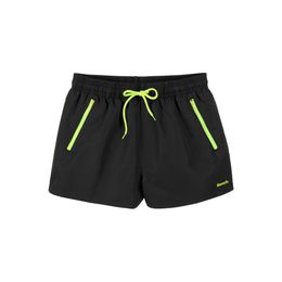 Bench Badeshorts Herren Gr&ouml;&szlig;e S gr&uuml;n / schwarz