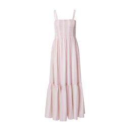 s.Oliver Sommerkleid Damen Gr&ouml;&szlig;e 48 khaki / rosa / wei&szlig; Winterkleid