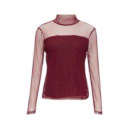 comma, COMMA Shirt Damen Gr&ouml;&szlig;e M bordeaux