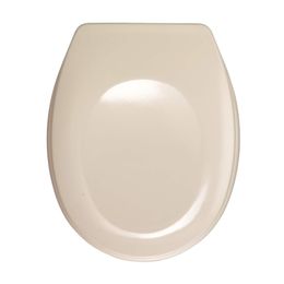 Wenko WC-Sitz 'Bergamo' Herren Gr&ouml;&szlig;e B: 35cm x H: 44.4cm x T: 3.8cm beige