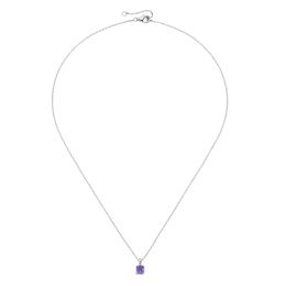 Smart Jewel Kette Damen Gr&ouml;&szlig;e 45 lila / silber
