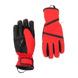 Bogner Handschuhe 'Hilla' Damen Gr&ouml;&szlig;e S/M rot / schwarz