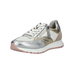 Gabor Sneaker Damen Gr&ouml;&szlig;e 42 beige / nude / gold / silber