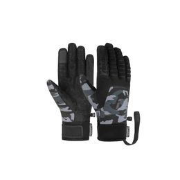 Reusch Sporthandschuhe 'Raptor R-TEX XT TOUCH-TEC ' Herren Gr&ouml;&szlig;e XS/S grau / gr&uuml;n / schwarz