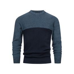 INDICODE Jeans Pullover Herren Gr&ouml;&szlig;e S blau / dunkelblau