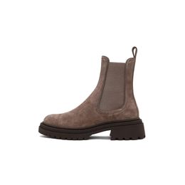 Derimod Chelsea Boots Damen Gr&ouml;&szlig;e 36 braun Winterschuhe