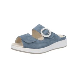 SOLIDUS Pantolette 'Hannah' Damen Gr&ouml;&szlig;e 37.5 blue denim