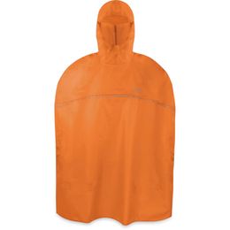 Normani Regenponcho 'Cherrapunji' Jungen Gr&ouml;&szlig;e 50/92 grau / orange