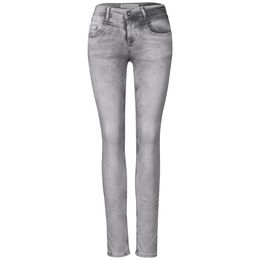 Street One Slim Fit Jeans Damen Gr&ouml;&szlig;e 33 grau