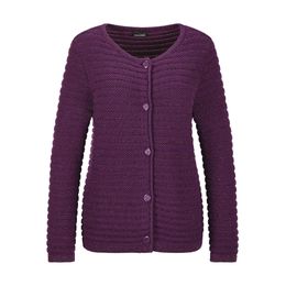 GOLDNER Strickjacke Damen Gr&ouml;&szlig;e S/M beere