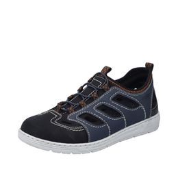 Rieker Slip On ' 08665 ' Herren Gr&ouml;&szlig;e 45 blau / orange