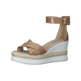 Nero Giardini Sandale Damen Gr&ouml;&szlig;e 35 sand / cappuccino / wei&szlig;