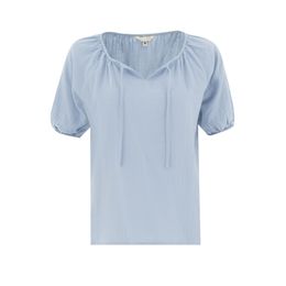 Organication Bluse Damen Gr&ouml;&szlig;e S taubenblau