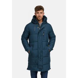 INDICODE Jeans Winterjacke 'Studs' Herren Gr&ouml;&szlig;e S blau