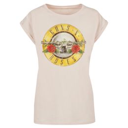 F4NT4STIC T-Shirt 'Guns 'n' Roses' Damen Gr&ouml;&szlig;e 5XL sand / mischfarben