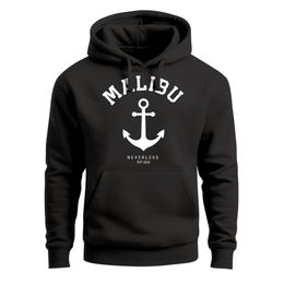 Neverless Sweatshirt 'Malibu Anker' Herren Gr&ouml;&szlig;e XS schwarz