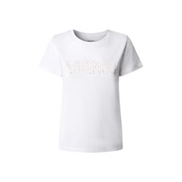 Pepe Jeans T-Shirt 'Benina' Damen Gr&ouml;&szlig;e S wei&szlig;