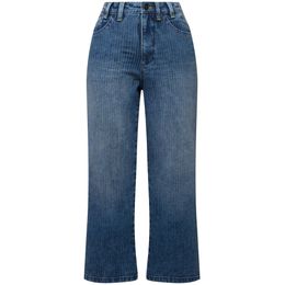 Lauras&oslash;n Jeans Damen Gr&ouml;&szlig;e 39/40 blue denim / gr&uuml;n