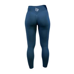 Strammer Max Performance Leggings 'Scrunch' Damen Gr&ouml;&szlig;e XL navy