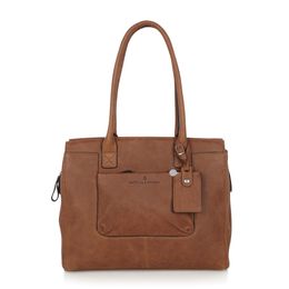 Castelijn & Beerens Castelijn & Beerens Schultertasche 'Carisma' Damen Gr&ouml;&szlig;e One Size cognac
