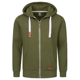 Rock Creek Sweatjacke Herren Gr&ouml;&szlig;e XXL dunkelgr&uuml;n