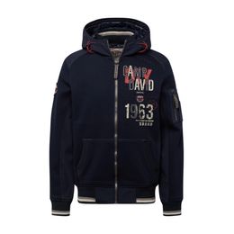 CAMP DAVID Jacke 'The Crafts' Herren Gr&ouml;&szlig;e XXXL dunkelblau / rot / wei&szlig;