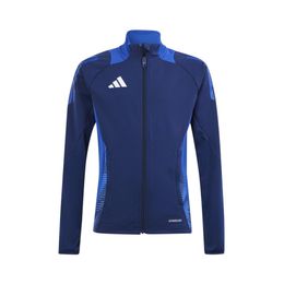 adidas Performance Sportjacke Jungen Gr&ouml;&szlig;e 140 blau / marine / wei&szlig;