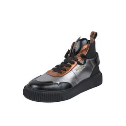 CRICK IT Crickit Sneaker ' REBEKA ' Damen Gr&ouml;&szlig;e 39 bronze / graumeliert / schwarz