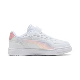Puma Sneaker 'Caven III Holo 20' Jungen Gr&ouml;&szlig;e 28 pink / wei&szlig;