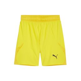 Puma Sportshorts 'TeamFINAL' Herren Gr&ouml;&szlig;e XL gelb / schwarz