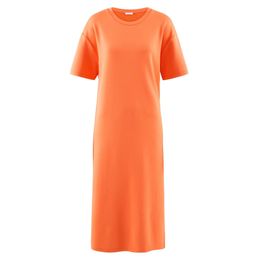 Tamaris Kleid Damen Gr&ouml;&szlig;e 34 dunkelorange Winterkleid
