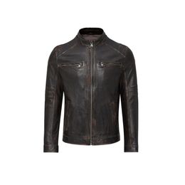Derimod Jacke Herren Gr&ouml;&szlig;e L bronze / schwarz