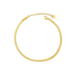 Kim Johanson Armband 'Schlangenkette' Damen Gr&ouml;&szlig;e 16 / 21 cm gold