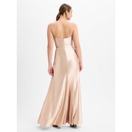 LUXUAR Fashion Kleid ' ' Damen Gr&ouml;&szlig;e 40 gold Winterkleid