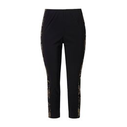 MIAMODA Hose Damen Gr&ouml;&szlig;e 54 gold / schwarz