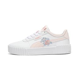 Puma Sneaker 'Carina 3.0' Jungen Gr&ouml;&szlig;e 35.5 pastellblau / pastellpink / wei&szlig;