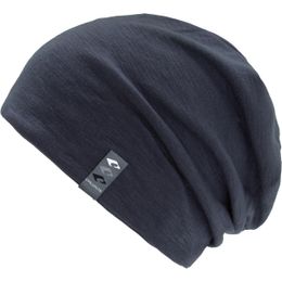 Beanie Chillouts "Skive Hat", Herren, navy, Materialmix, meliert, M&uuml;tzen Beanie, atmungsaktiv, leicht, schnelltrocknend