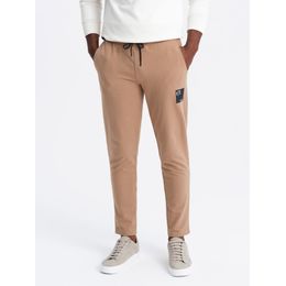 Ombre Hose 'Eximio' Herren Gr&ouml;&szlig;e 34 camel / schwarz