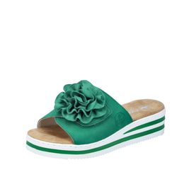 Rieker Pantolette ' V0252 ' Damen Gr&ouml;&szlig;e 37 grasgr&uuml;n