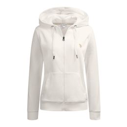 U.S. Polo Assn. Sweatjacke Damen Gr&ouml;&szlig;e S wei&szlig;