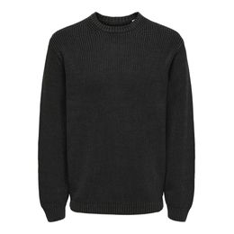 Only & Sons Only & Sons Pullover 'ONSRosu' Herren Gr&ouml;&szlig;e XL schwarz