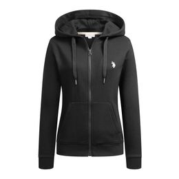 U.S. Polo Assn. Sweatjacke Damen Gr&ouml;&szlig;e S schwarz / wei&szlig;