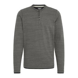 Sweatshirt Blend "Langarmshirt BHKEVO", Herren, Gr. XXL, grau (iron gate), Obermaterial: 85% Baumwolle CO. 15% Polyester PES., Sweatshirts Sweatshirt