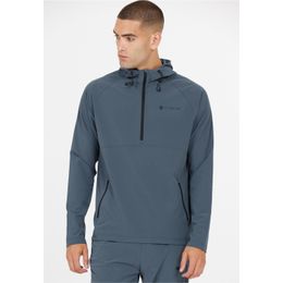 Outdoorjacke Virtus "Colin", Herren, Gr. S, dunkelgrau, 90% Polyester, 10% Elasthan, unifarben, normal, ohne Ausschnitt, Jacken Outdoorjacke, mit 4-Wege-Stretch und wasserabweisender DWR-Beschichtung