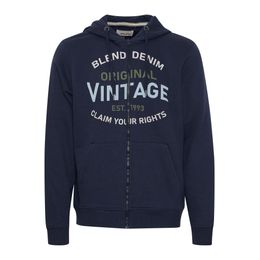 Blend Sweatjacke Herren Gr&ouml;&szlig;e L navy / himmelblau / gr&uuml;n / wei&szlig;