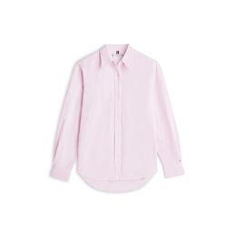Tommy Hilfiger Bluse Damen Gr&ouml;&szlig;e L rosa / wei&szlig;